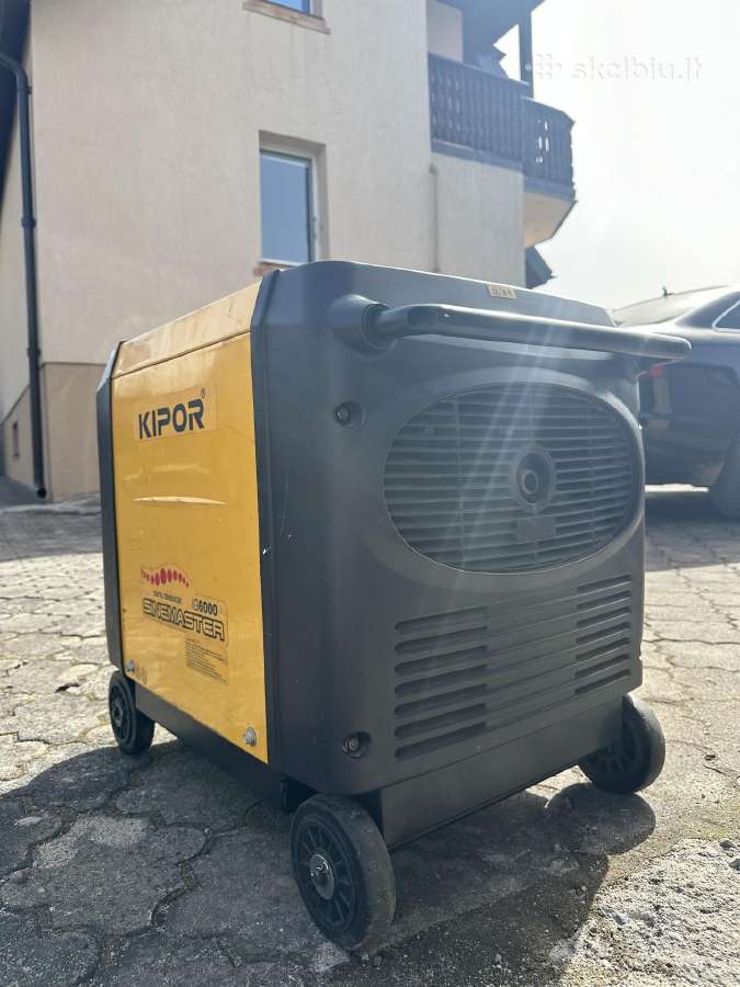 Generatorius kipor Ig6000 - Skelbiu.lt