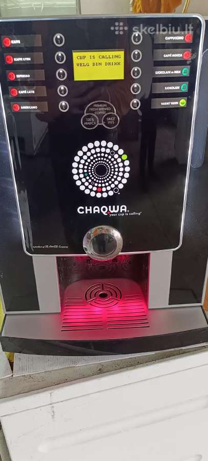 Profesionalus kavos aparatas Chaqwa Xs Grande Pro - Skelbiu.lt
