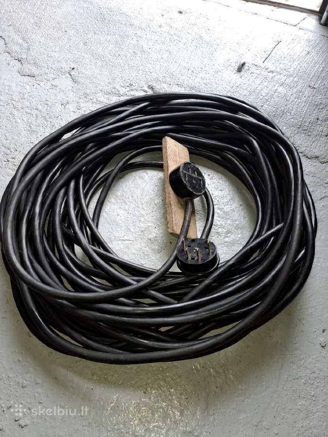 Trifazis varinis kabelis, prailgintuvas 36m. - Skelbiu.lt