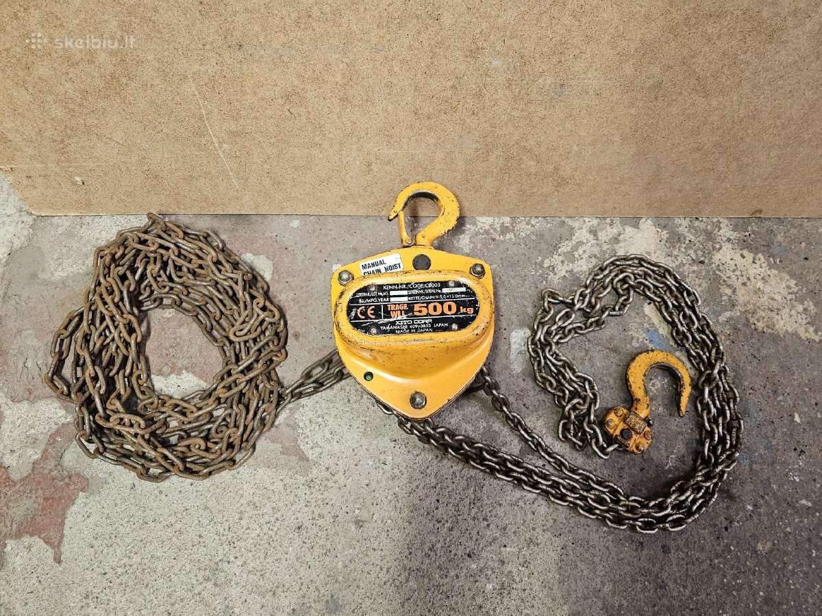 Profesionali grandinine gerve 500kg - Skelbiu.lt