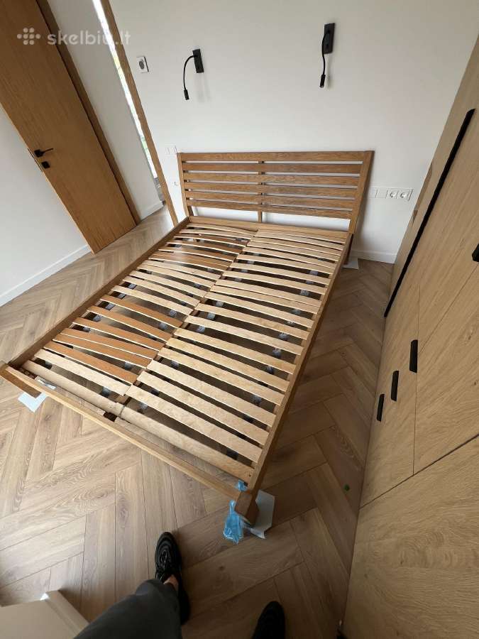 Naturalaus azuolo lova. - Skelbiu.lt