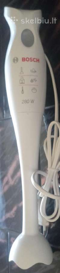 Bosch blenderis Rankinis trintuvas 280 W - Skelbiu.lt
