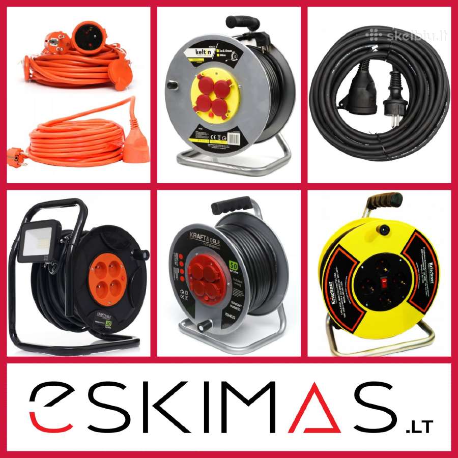 Prailgintuvas ilgiklis laidas 100m 50m 30m 20m 10m - Skelbiu.lt