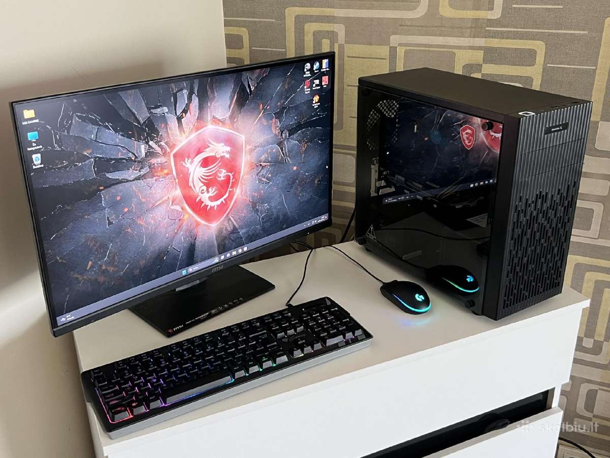 Parduodamas Gaming stacionarus kompiuteris. - Skelbiu.lt