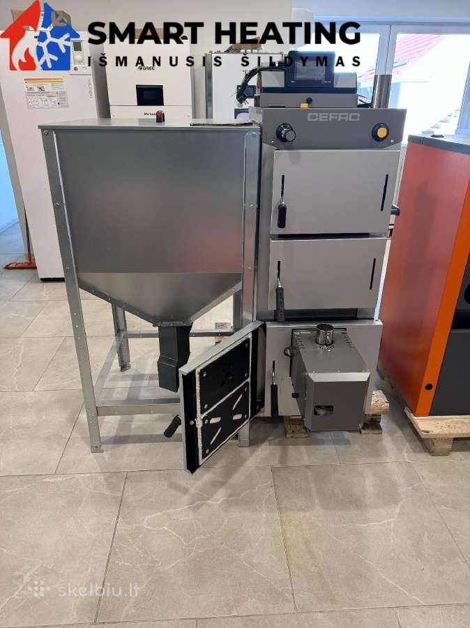 Defro Firewood Duo Granulinis katilas. - Skelbiu.lt