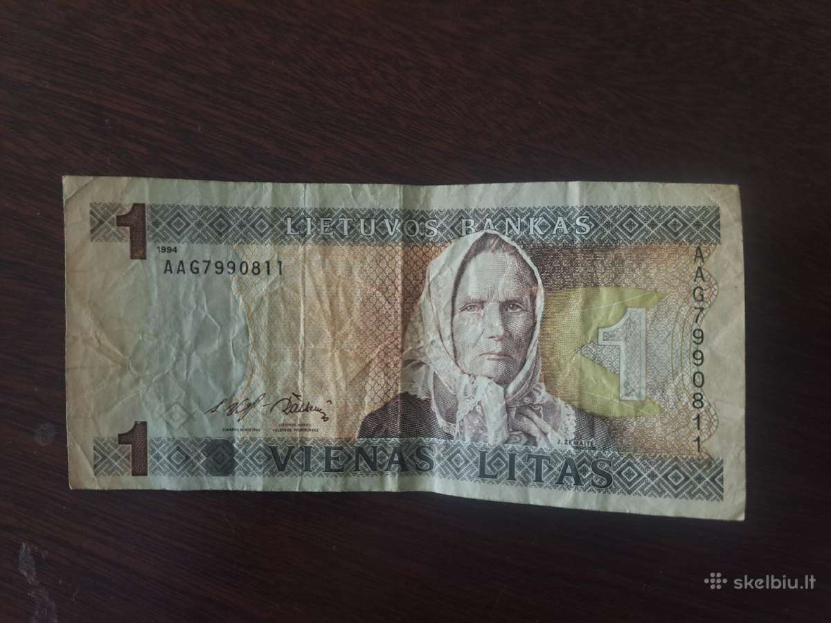 1 vienas litas - Skelbiu.lt
