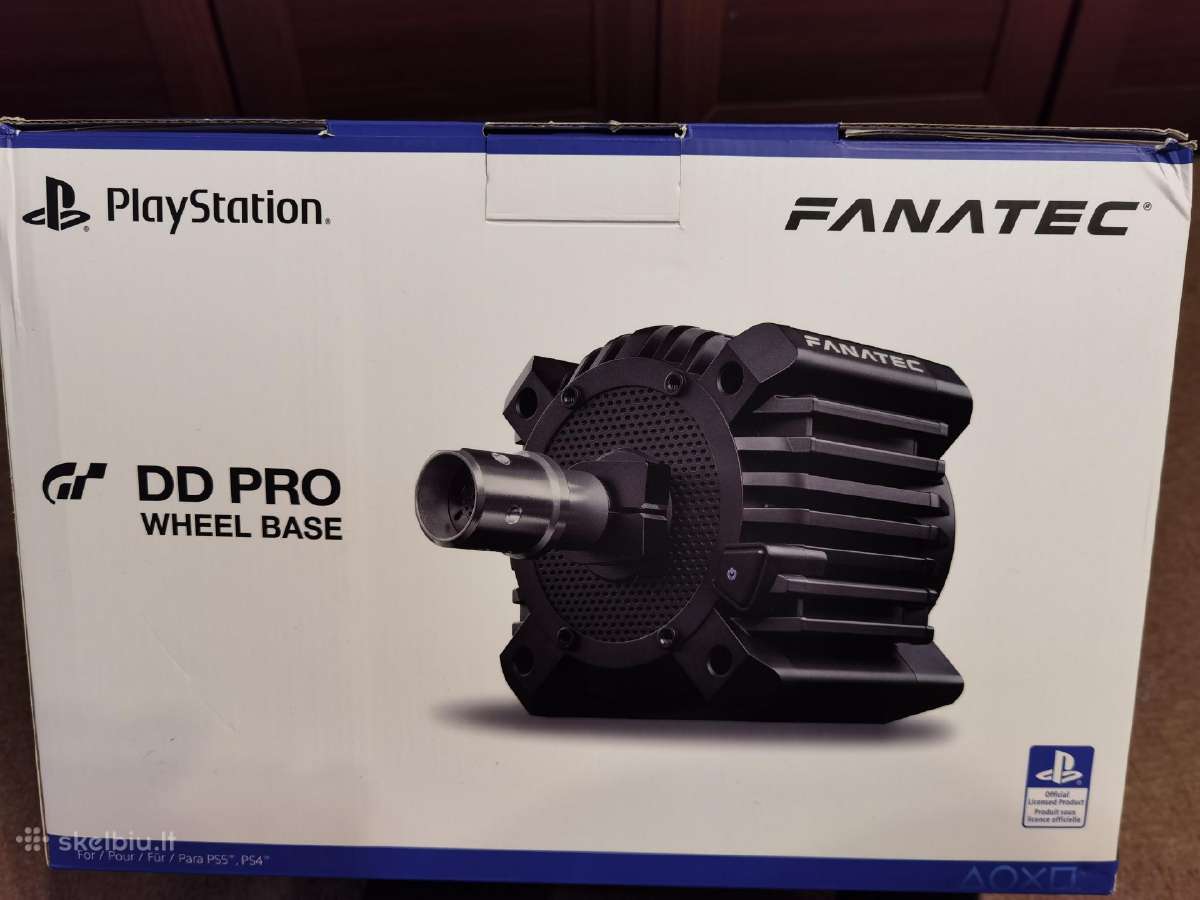 Fanatec Dd Pro vairo baze Ps5 Pc 8nt 180w - Skelbiu.lt