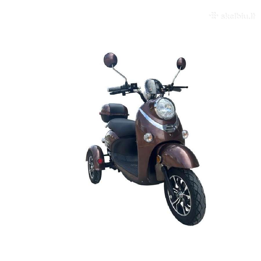 Triratis Mopedas Motoroleris Emoto Retro 800w 20ah - Skelbiu.lt