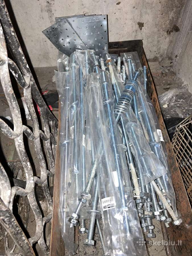 Srieginės smeigės M10 x 400 - Skelbiu.lt