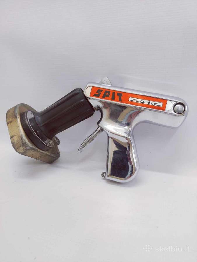 Vintažinis vinių pistoletas Spit Matic - Skelbiu.lt