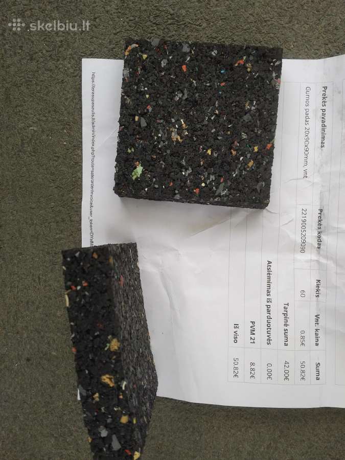 Gumos padas (guminis padas terasoms) - Skelbiu.lt