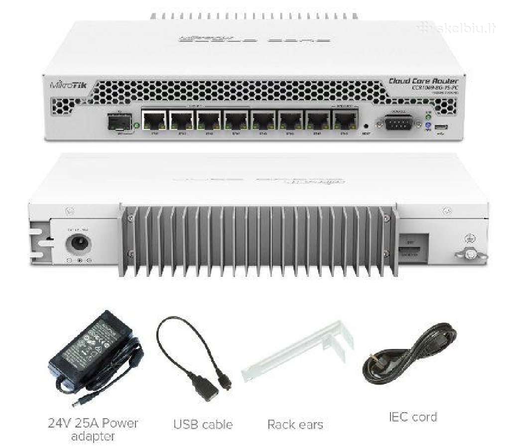 Mikrotik Ccr1009-8g-1s-1s+pc - Skelbiu.lt