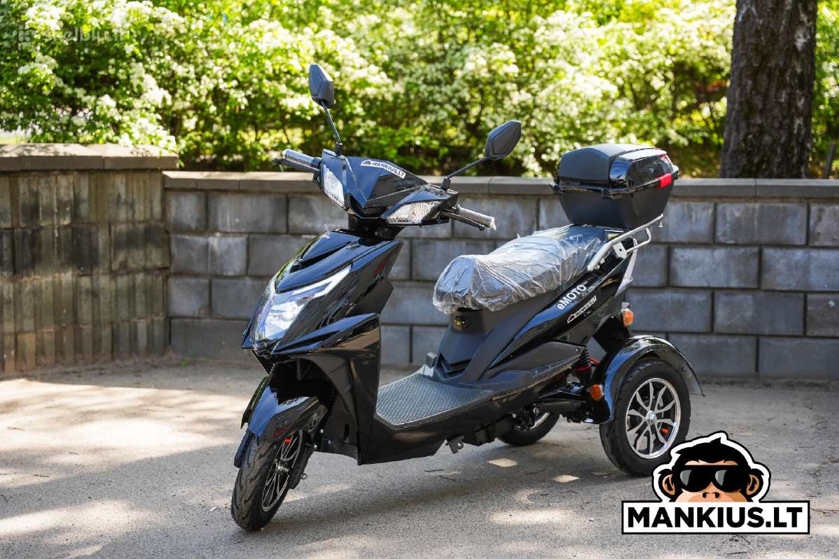 Triratis elektrinis Motoroleris Ms 06 1000w 20ah - Skelbiu.lt