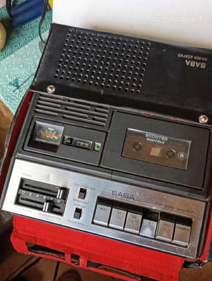 Kasetinis magnetofonas Saba Cr336 stereo,su deklu - Skelbiu.lt