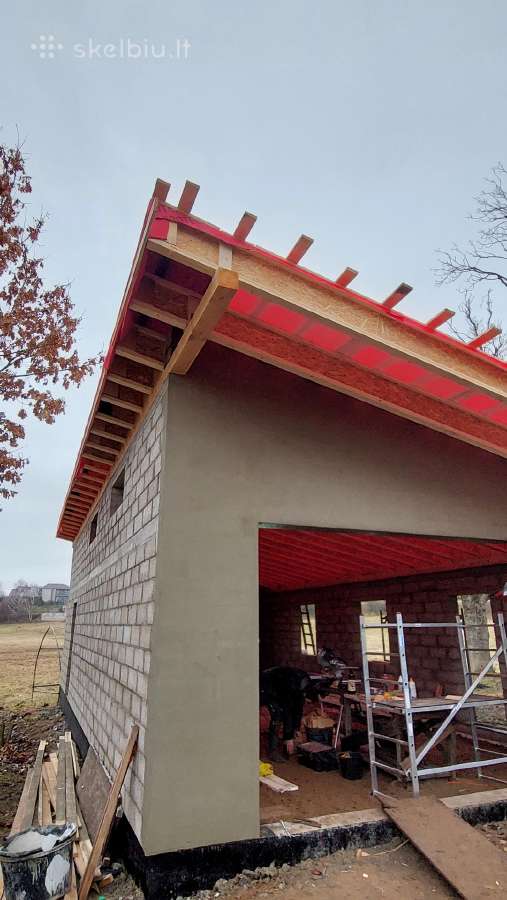 Stogai, karkasai, fasadai, lauko ir vidaus apdaila - Skelbiu.lt