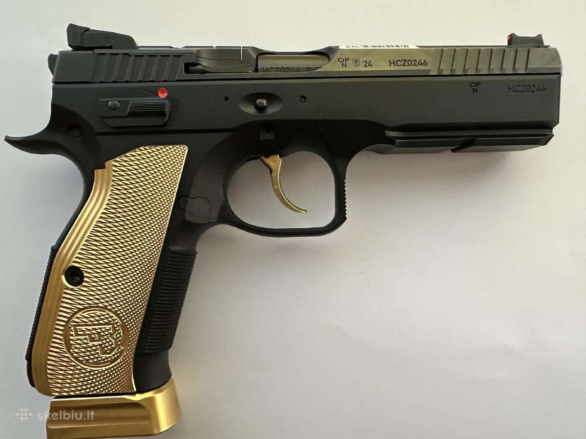 Kolekcinis ginklas Cz Shadow 2 Gold Digger - Skelbiu.lt