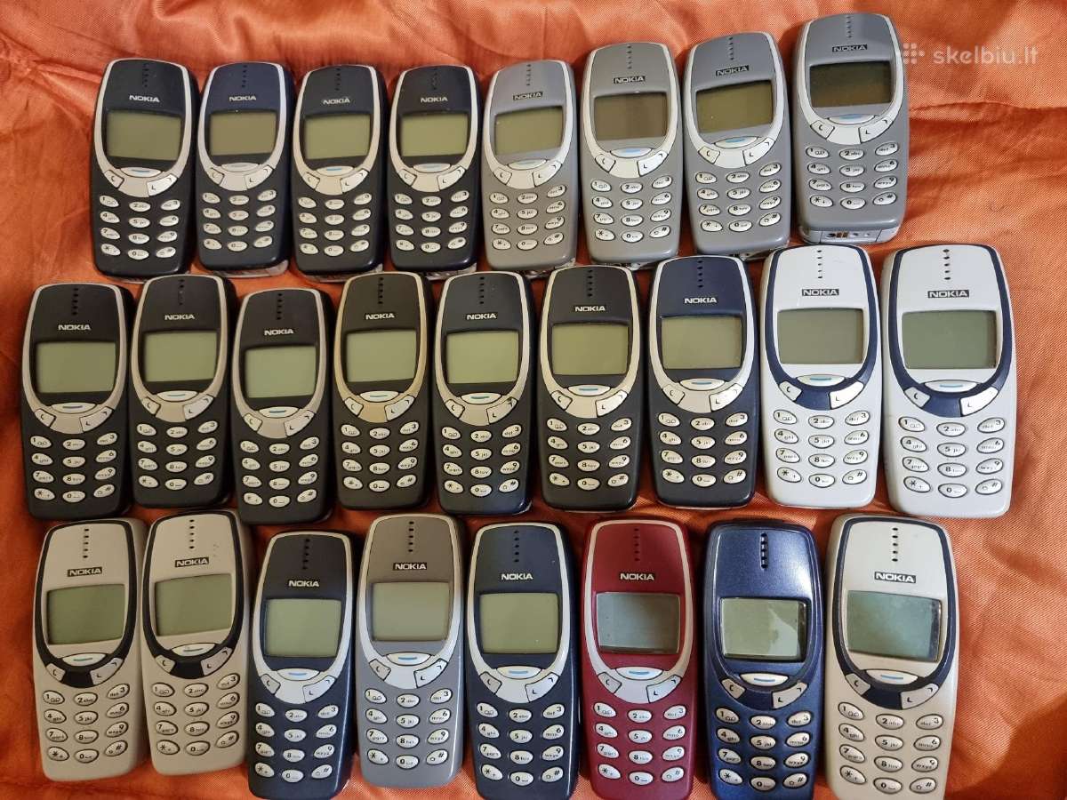 Nokia 3310'3410,3510,3510i 6210, Veikiančios - Skelbiu.lt