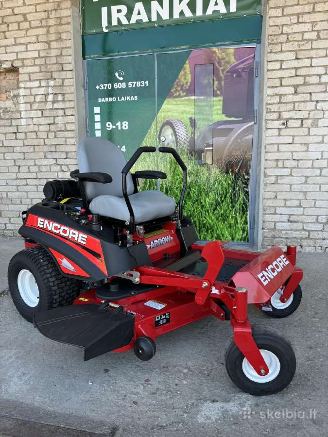 Nulinio apsisukimo traktoriukas Encore Arrow 46 - Skelbiu.lt