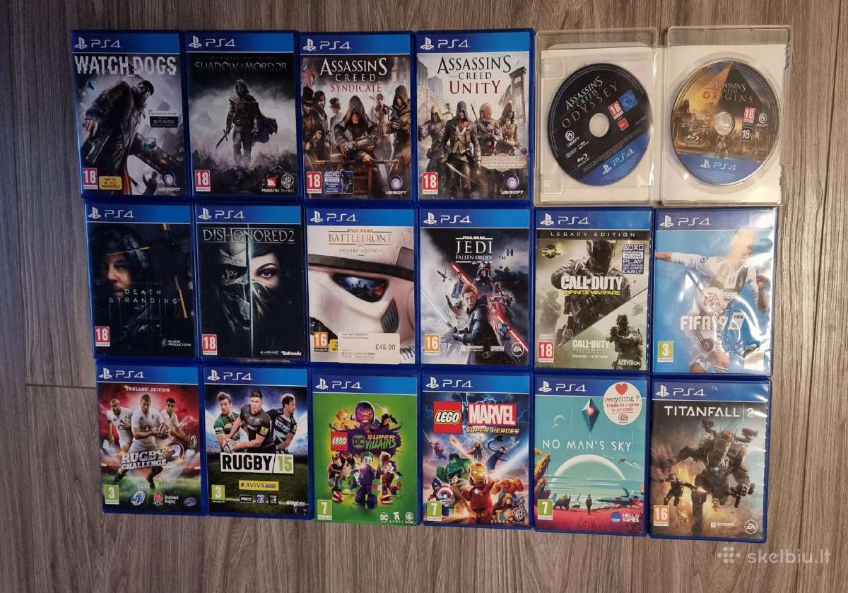 Ps4 žaidimai - Skelbiu.lt