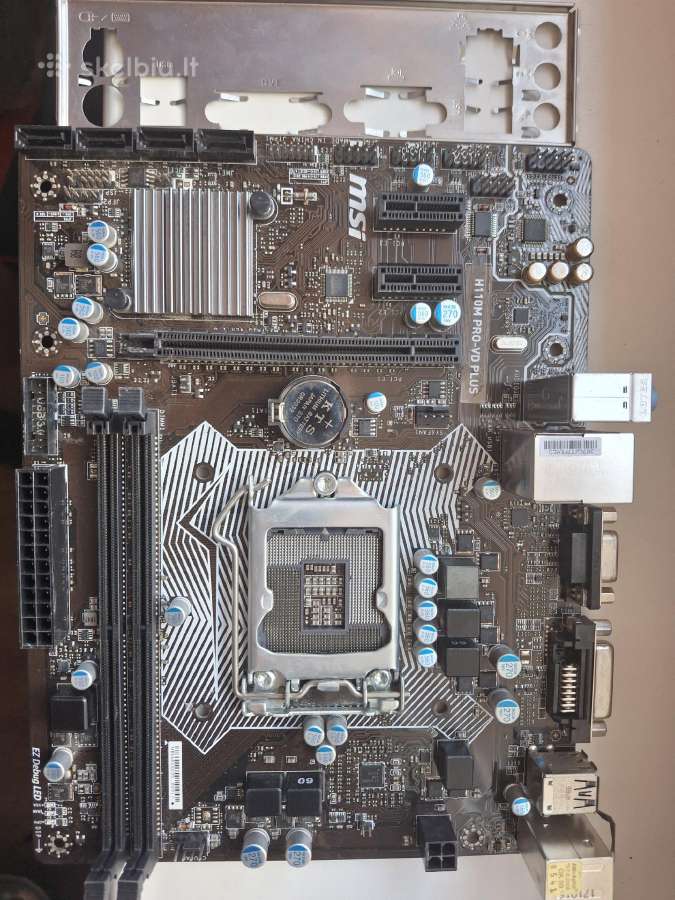 Msi H110m Pro-vd Plus - Skelbiu.lt