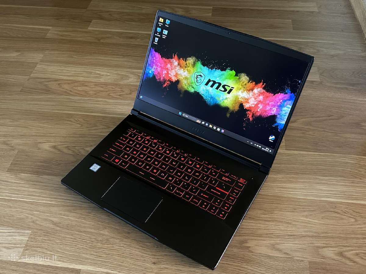 Parduodu Msi Gf65 su 144hz gaming kompiuterį - Skelbiu.lt