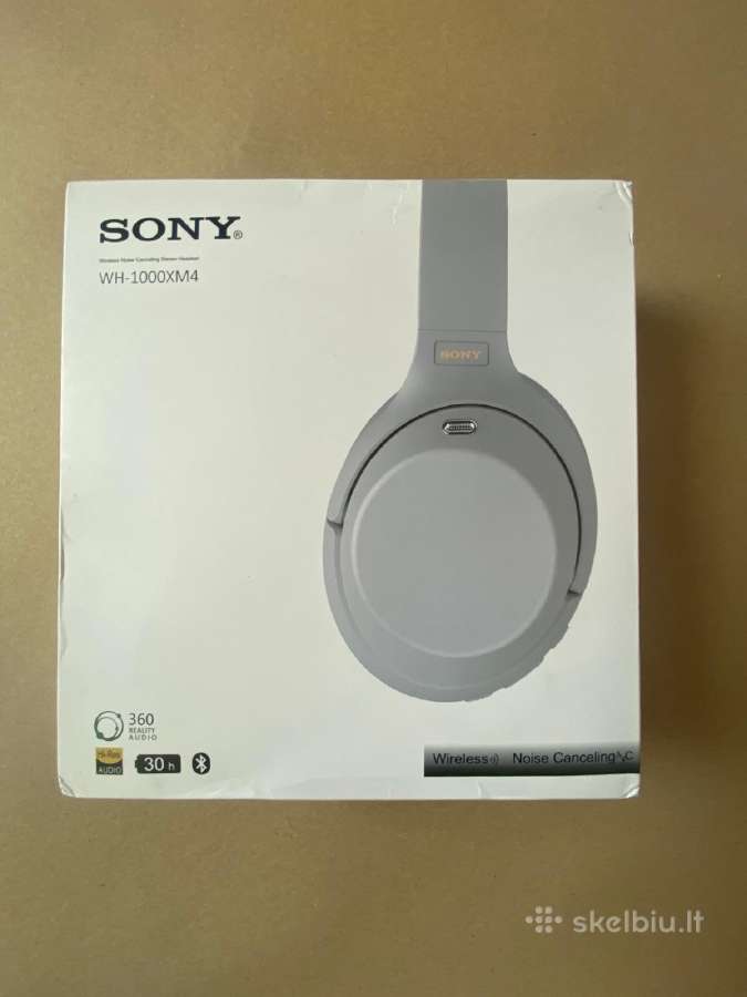 Ausinės Sony Wh-1000xm4 - Skelbiu.lt