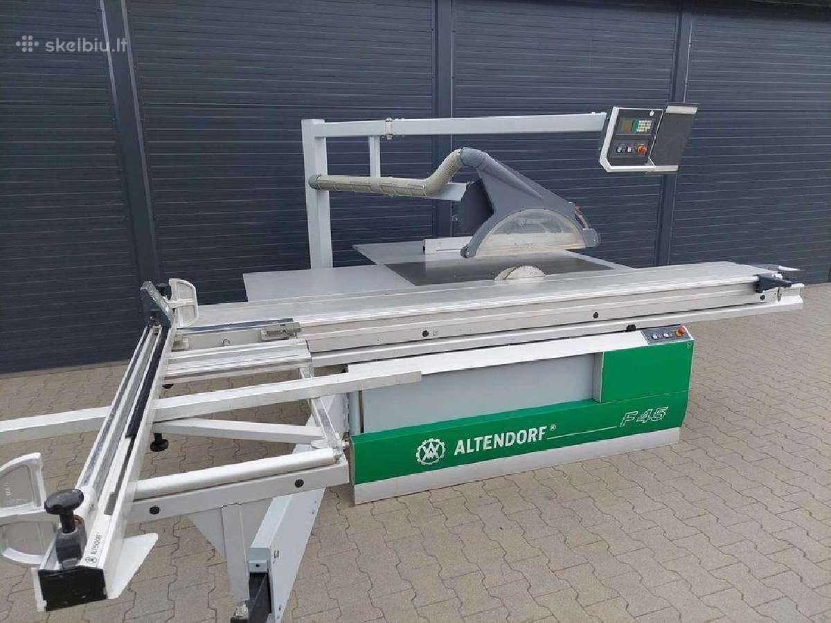 Formatinio pjovimo staklės Altendorf F45 elmo - Skelbiu.lt