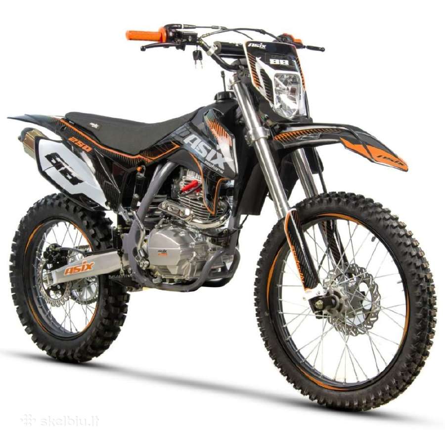 Krosinis motociklas Asix Xb 88 250cc 21"/18" - Skelbiu.lt