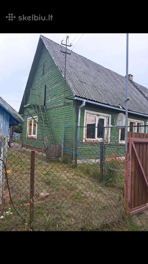 Namas, Švenčionių r. Pabradės m. Keisūnų g., medinis namas Nekilnojamo ...
