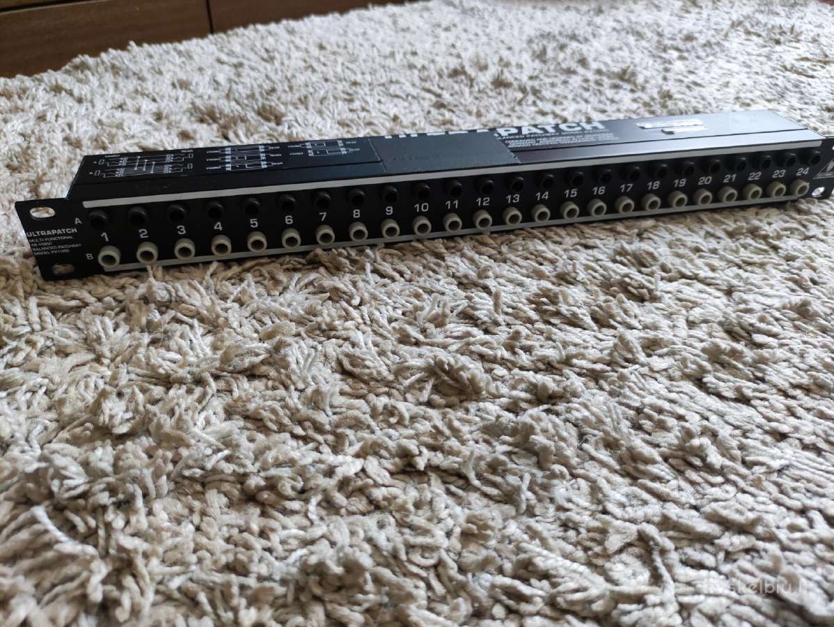 Behringer Ultra patch Px 1000 - Skelbiu.lt