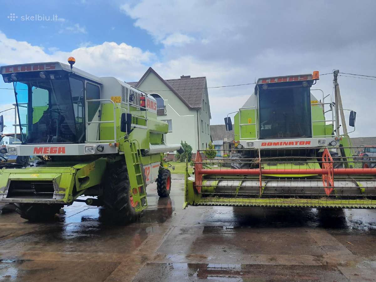 Claas dominator mega - Skelbiu.lt