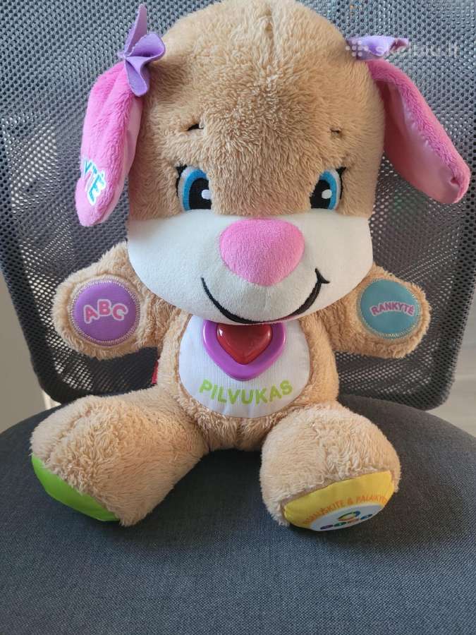 Mokomasis kalbantis šuniukas - Skelbiu.lt