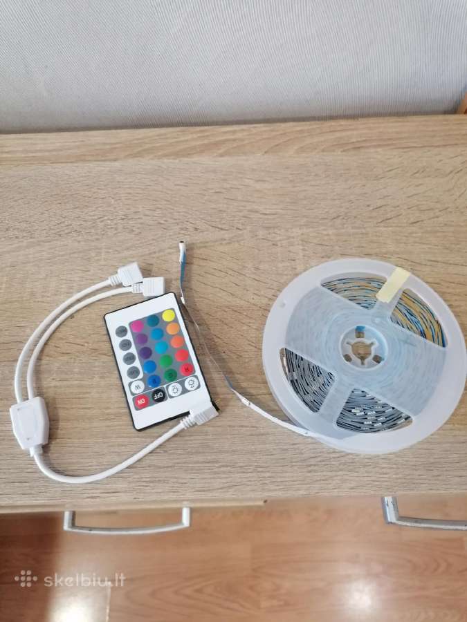 LED juosta 5050 Rgb, 15m. - Skelbiu.lt