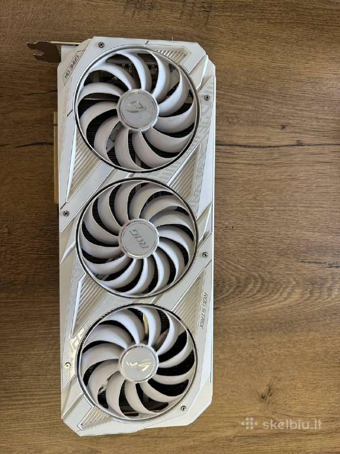 Rog Strix Rtx 3090 24gb White Vaizdo plokštė - Skelbiu.lt