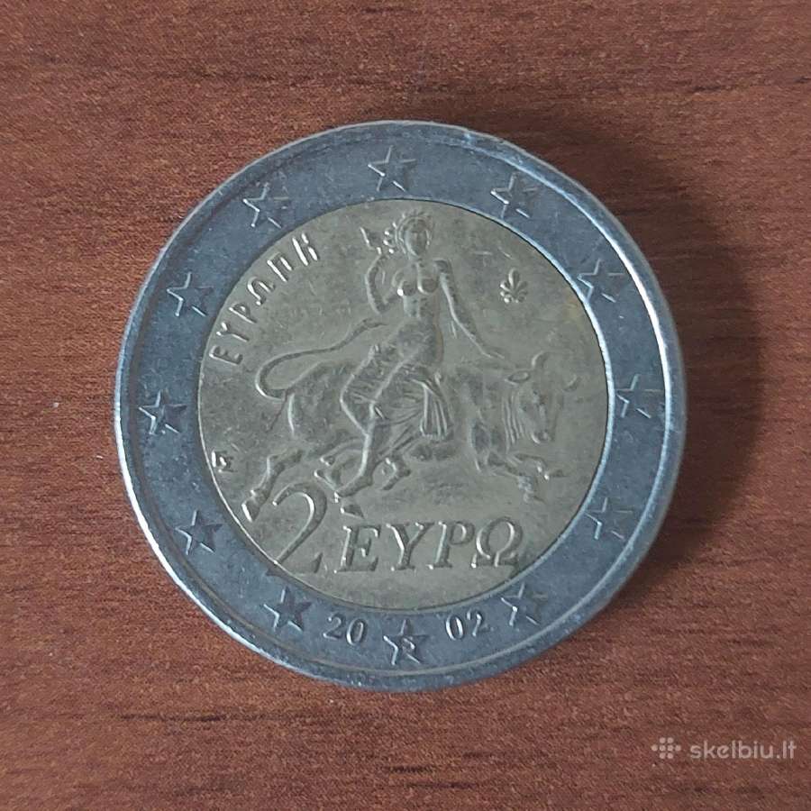 2 Euro 2002 S Graikija ,Greece - Skelbiu.lt