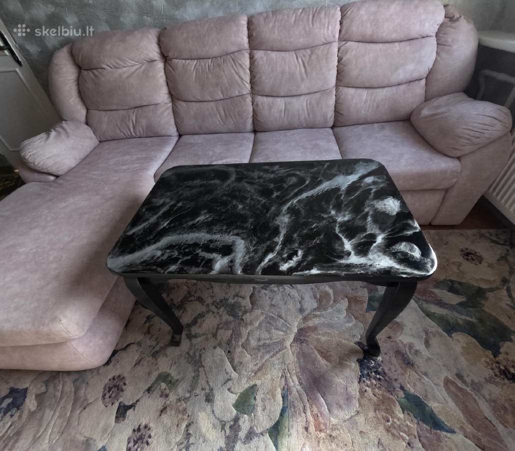 Kavos staliukas iš epoksidinės dervos labai gražus - Skelbiu.lt