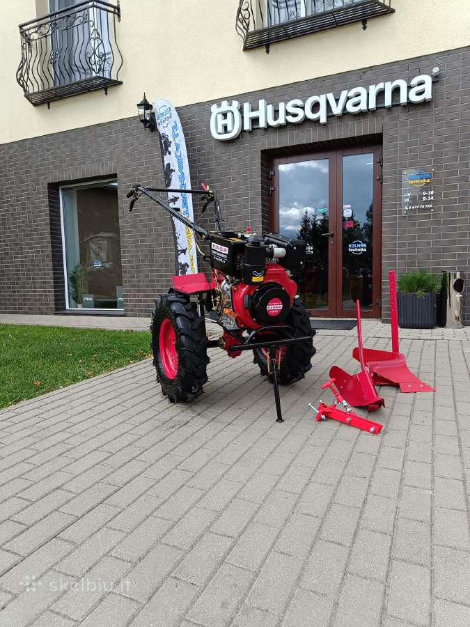 Galingas Dyzelinis Motoblokas Kultivatorius Rider - Skelbiu.lt