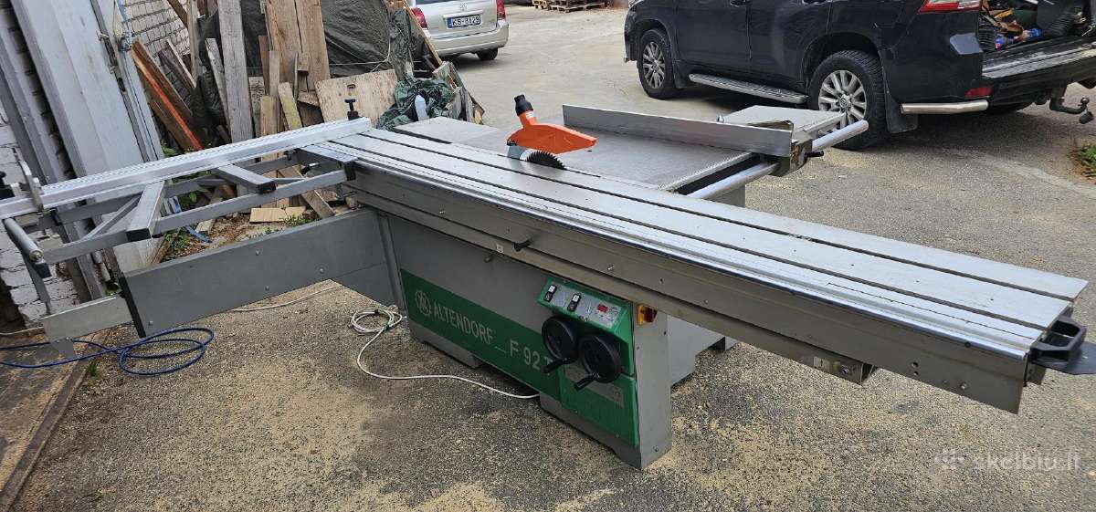 Naudotos formatinio pjovimo staklės Altendorf F92t - Skelbiu.lt