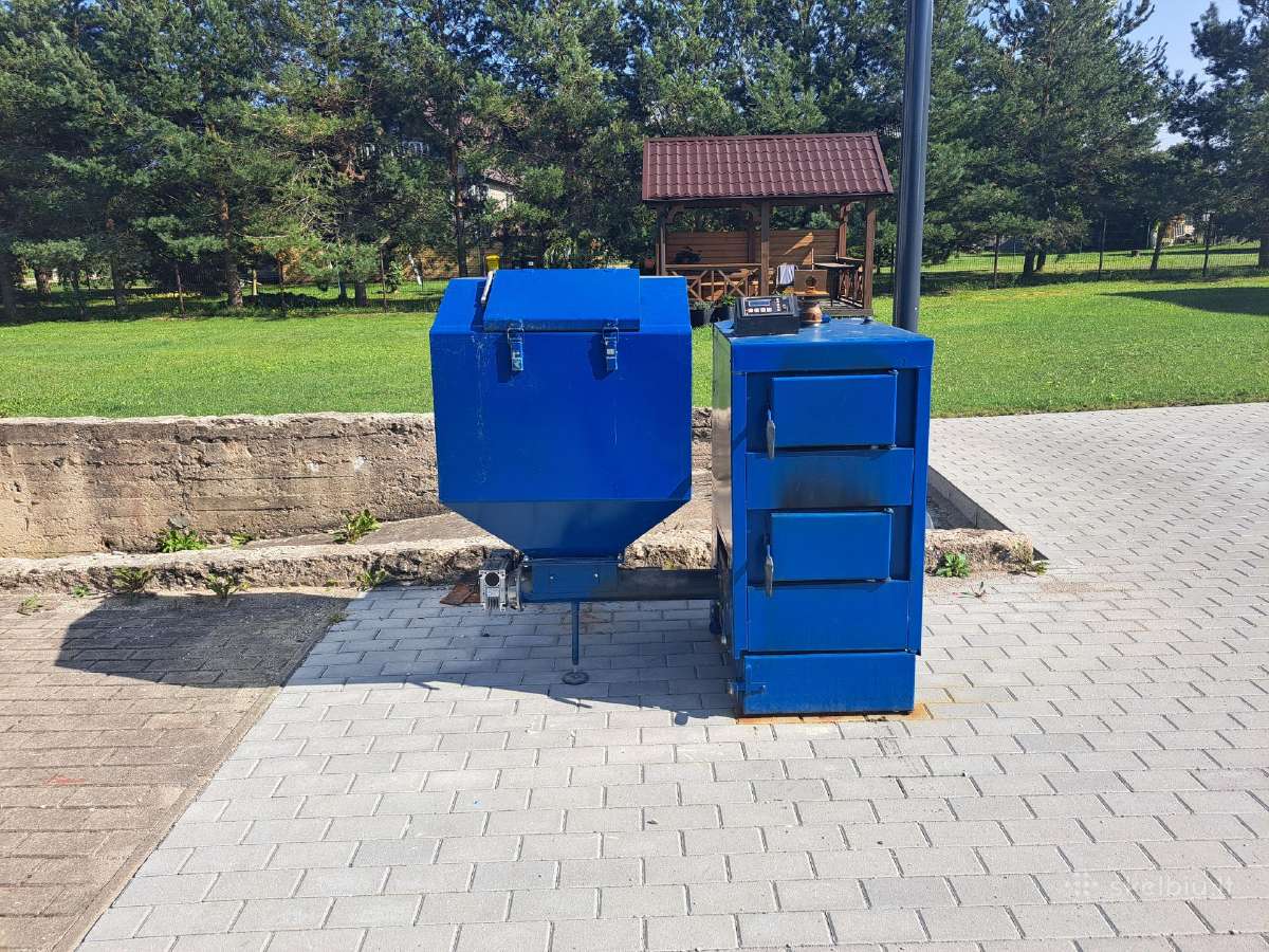 Naudotas granulinis katilas "Sked" - Skelbiu.lt