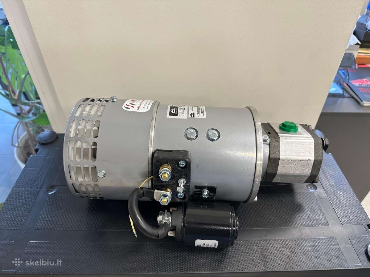 Hidraulinis elektros variklis 24v, 4.5kw su aušini - Skelbiu.lt