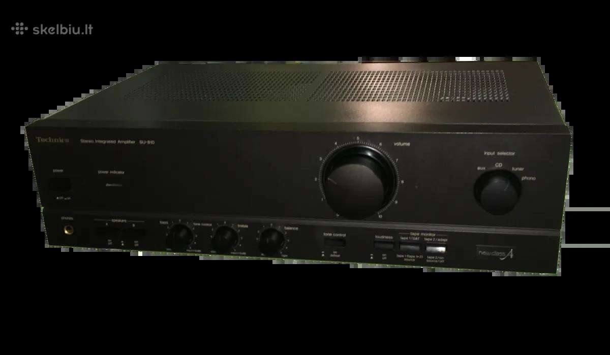 Technics Su 810 garso stiprintuvas, galia - 380 W - Skelbiu.lt