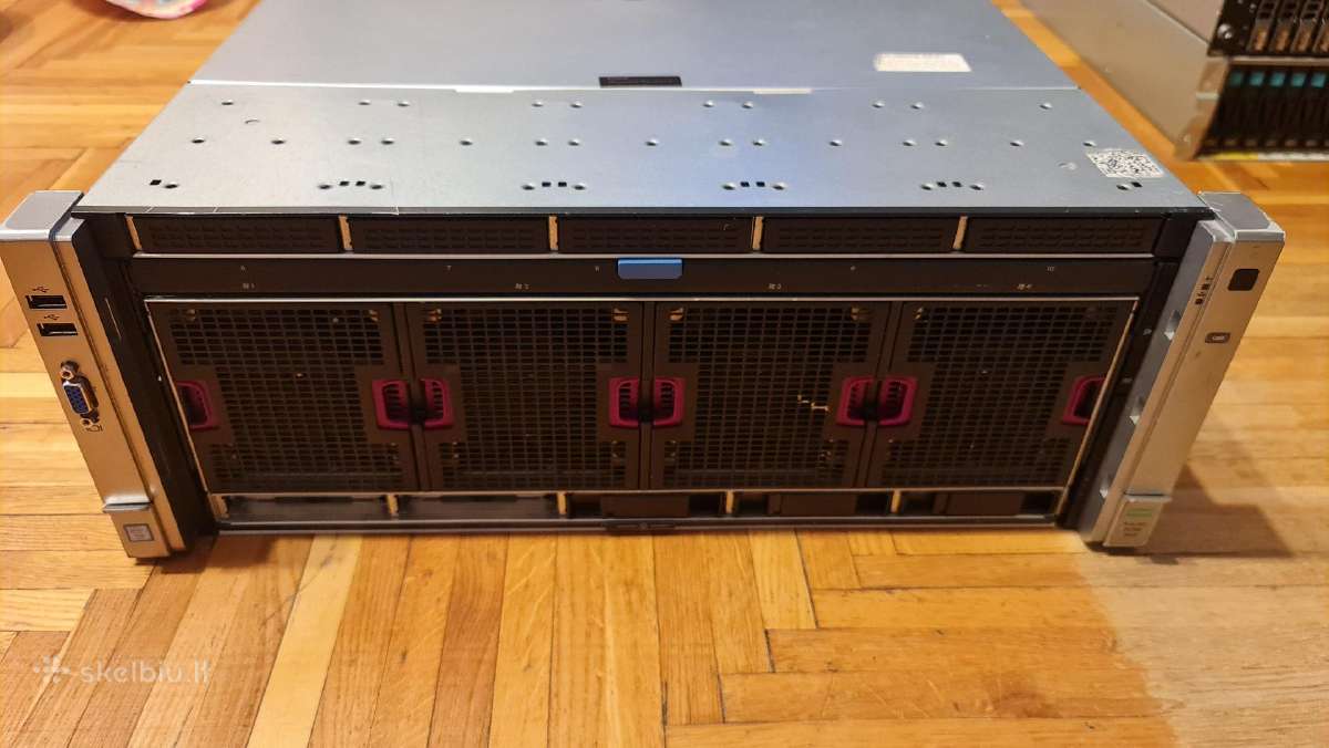 Hp Dl580 G9 4x E7-8890 V4 512gb 10x Sff 9x Pcie 16 - Skelbiu.lt
