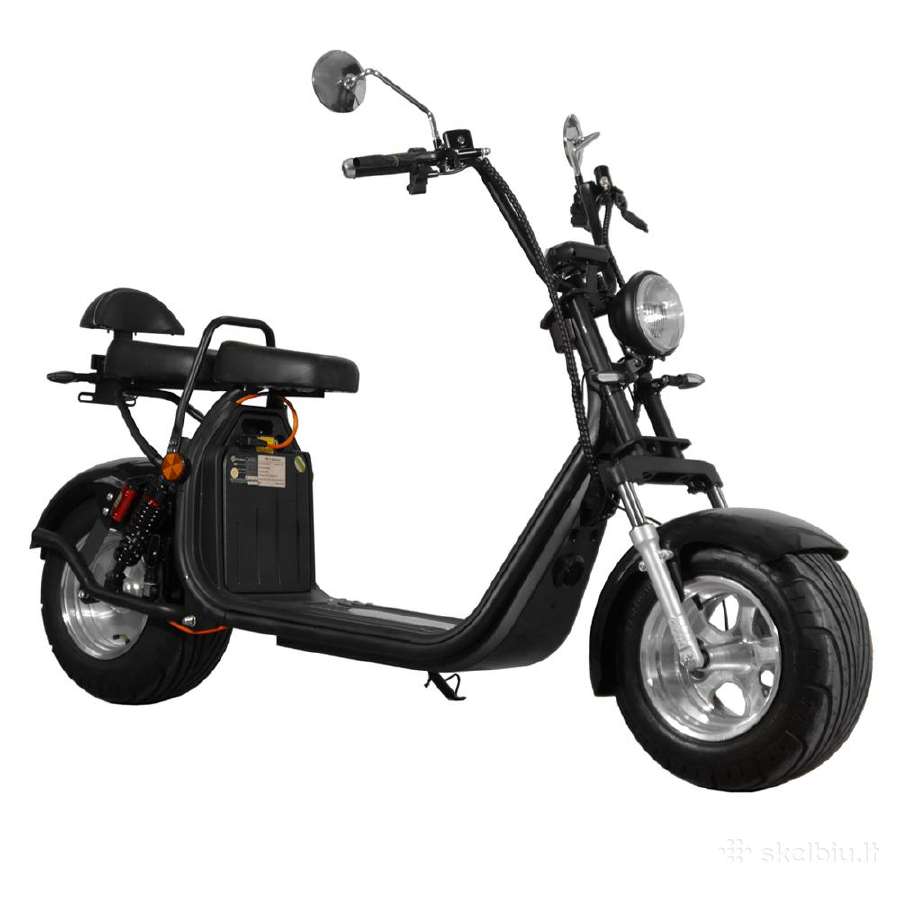 Elektrinis mopedas motoroleris Citycoco Cp1.hr2 - Skelbiu.lt