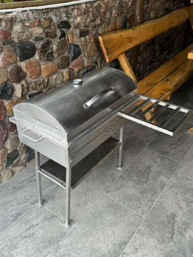 Šašlykinė-rūkykla iš nerūdijančio plieno - Skelbiu.lt