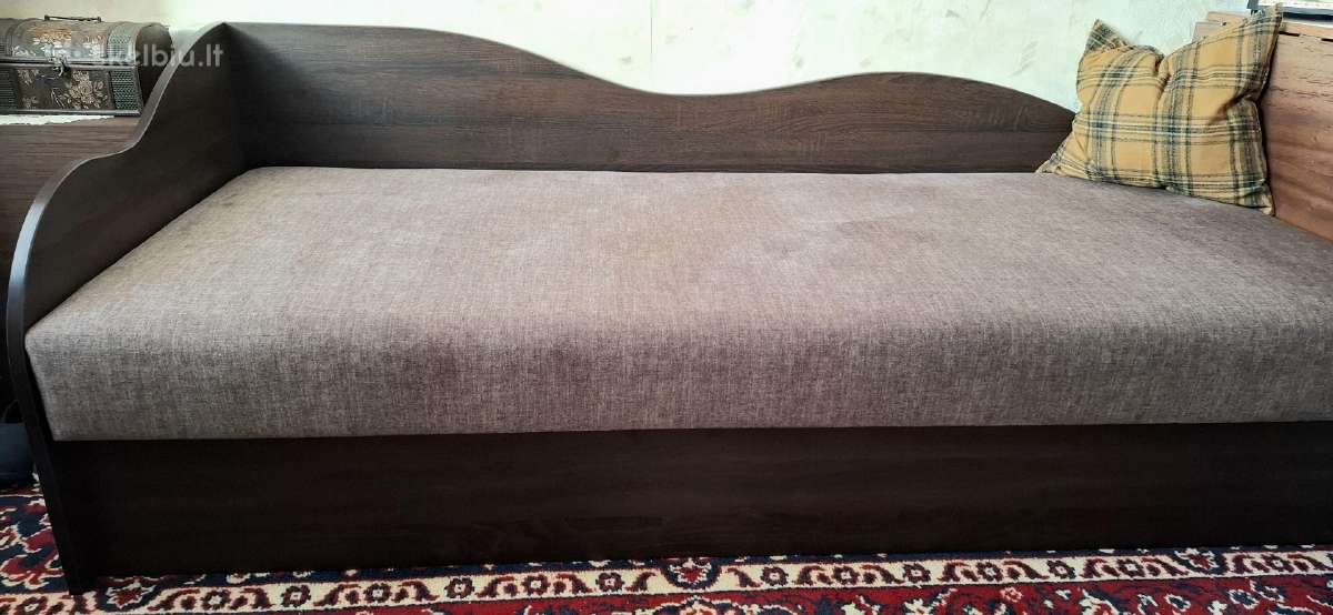 Tachta/lova 197 x 80 (viengulė su patalynės dėže) - Skelbiu.lt