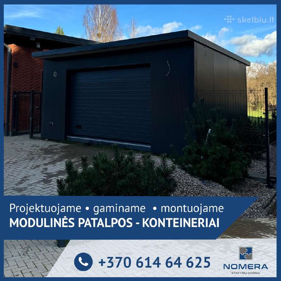 Moduliniai garažai, konteineriai, sandėliukai - Skelbiu.lt