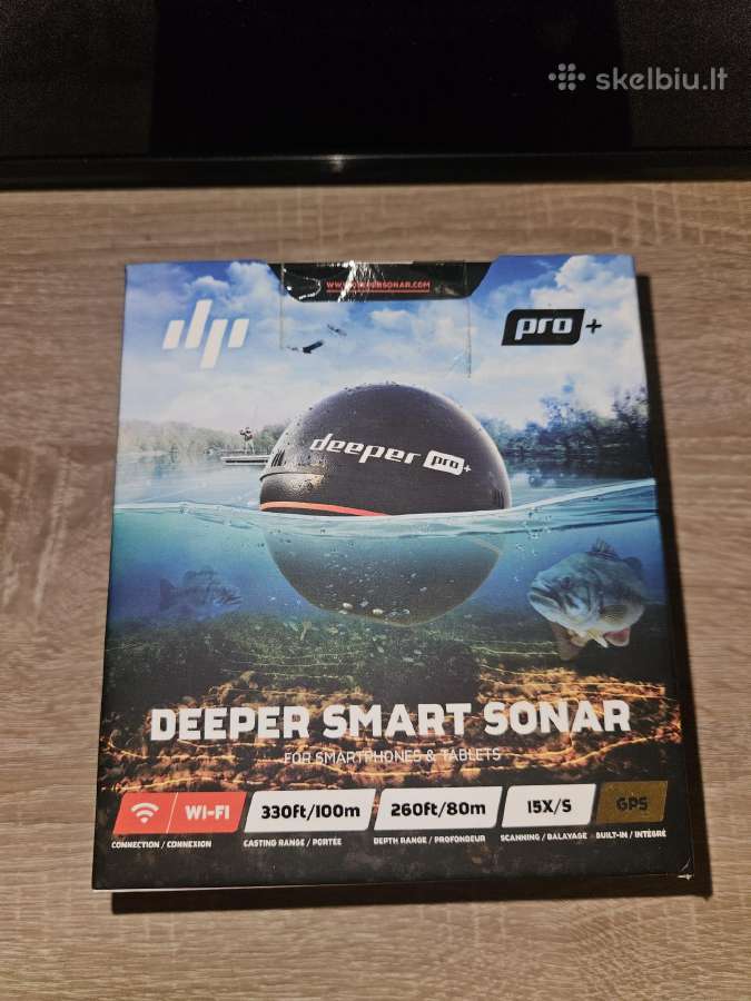 Parduodu mažai naudota Deeper Pro + - Skelbiu.lt