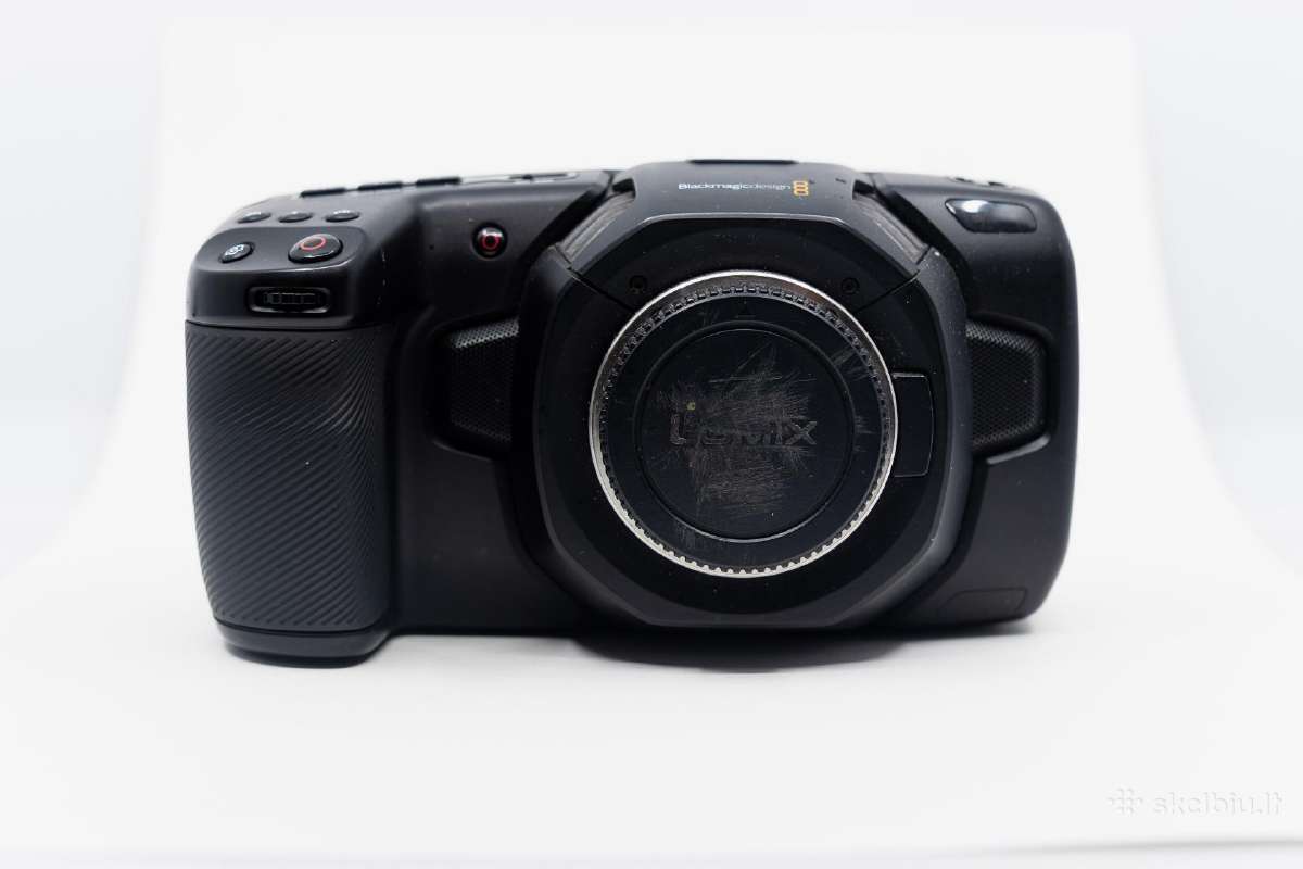 Blackmagic Pocket 4k kamera - Skelbiu.lt