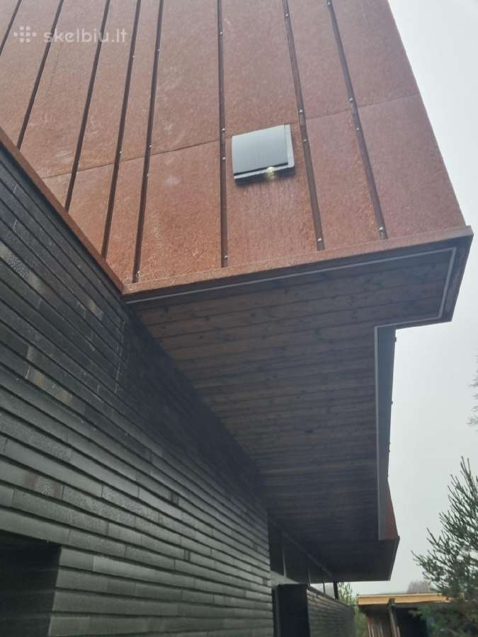 Fasado apdaila: Corten plieno apdailos darbai. - Skelbiu.lt