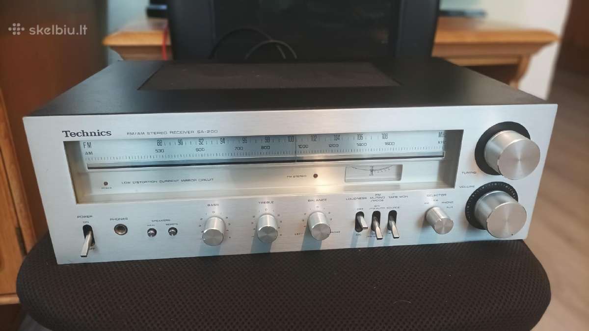 Resiveris Technics Sa-200 - Skelbiu.lt